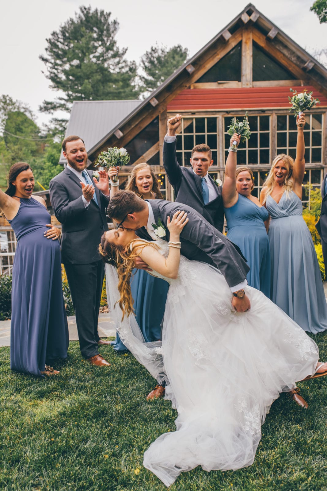 Jessica + Adam Wedding at The Millstone | caitlindphotos.com