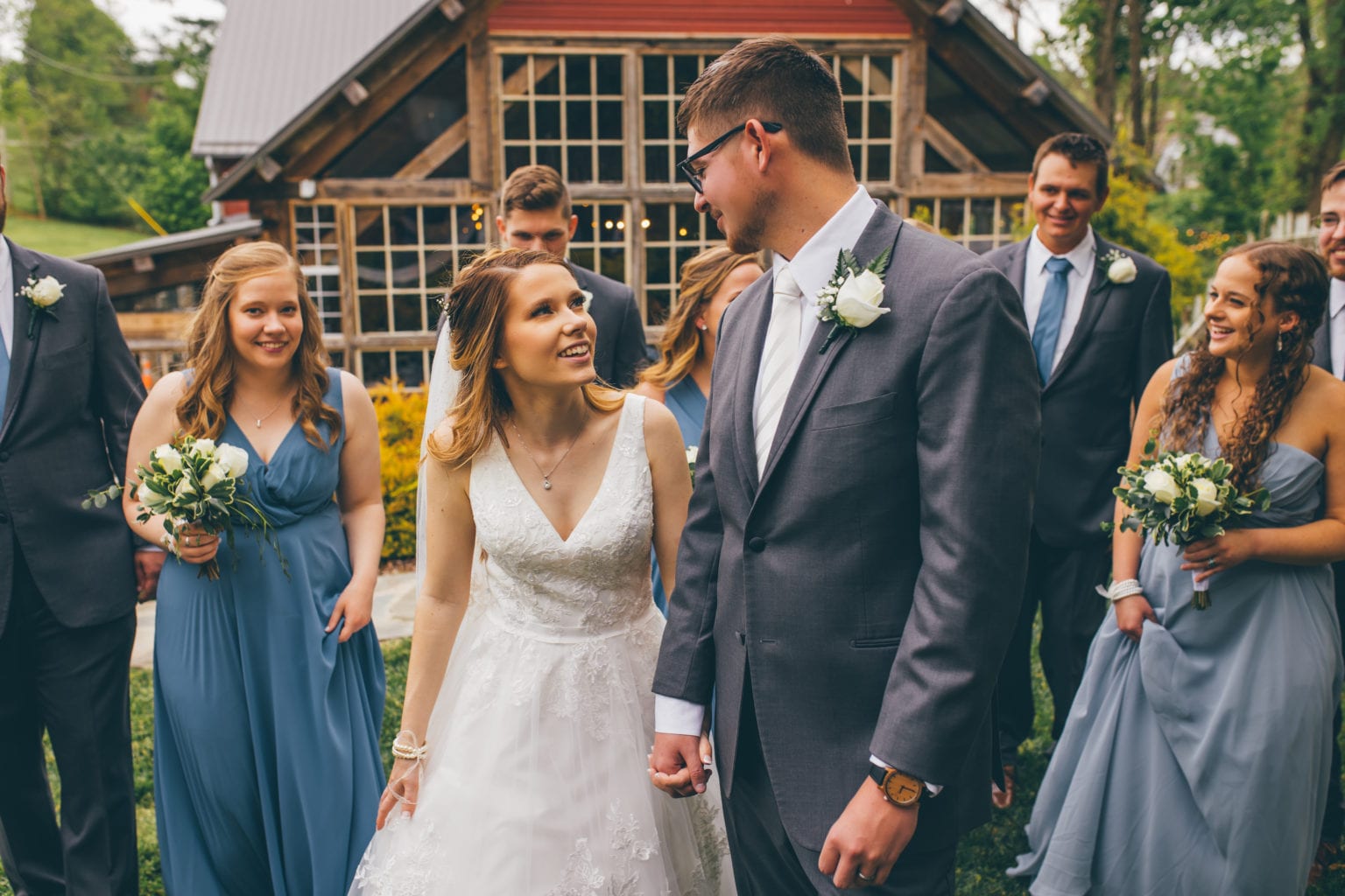 Jessica + Adam Wedding at The Millstone | caitlindphotos.com
