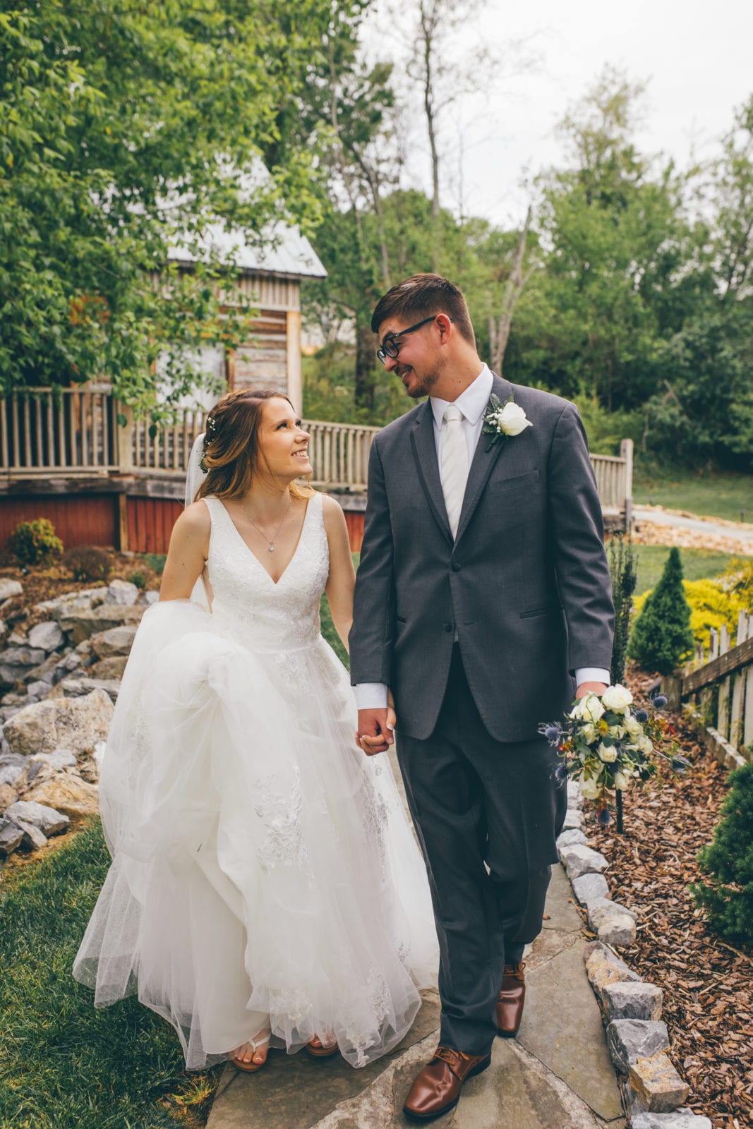 Jessica + Adam Wedding at The Millstone | caitlindphotos.com